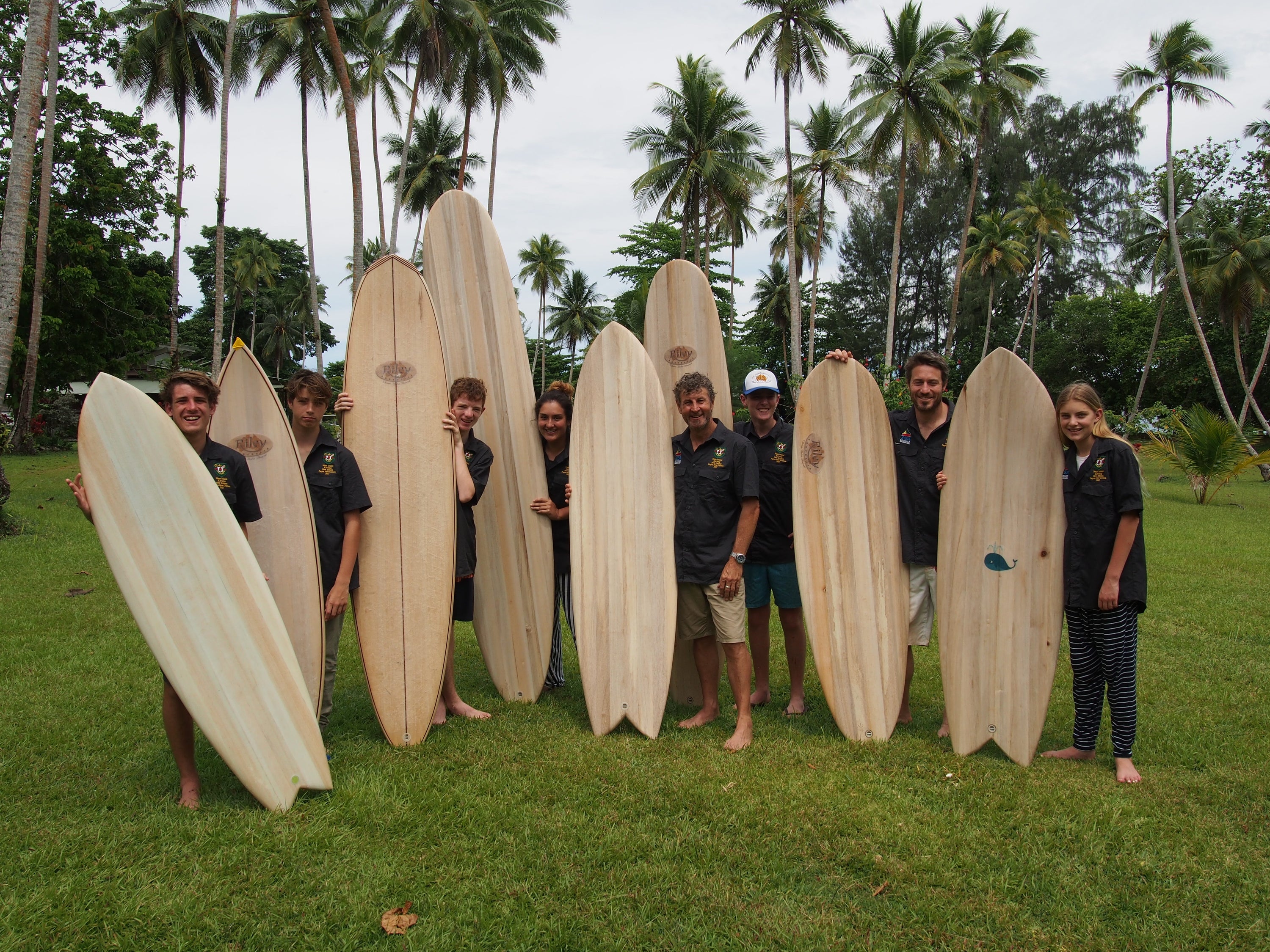 Balsa wood surfboards riley hand made timber boards eco friendly earth