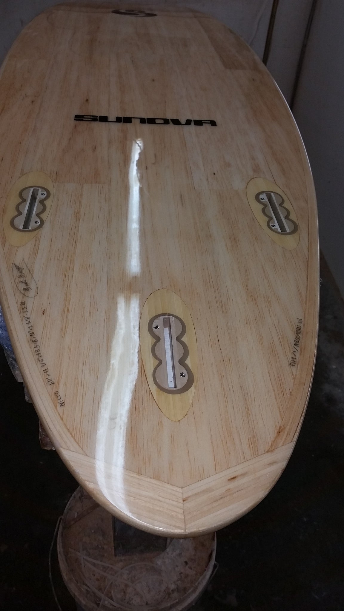 Thruster/ Quad fin box sets - Riley Balsa Wood Surfboards