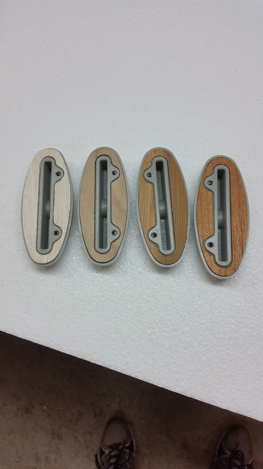 GEARBOX fin systems with wood covers – Riley Balsa Wood Surfboards