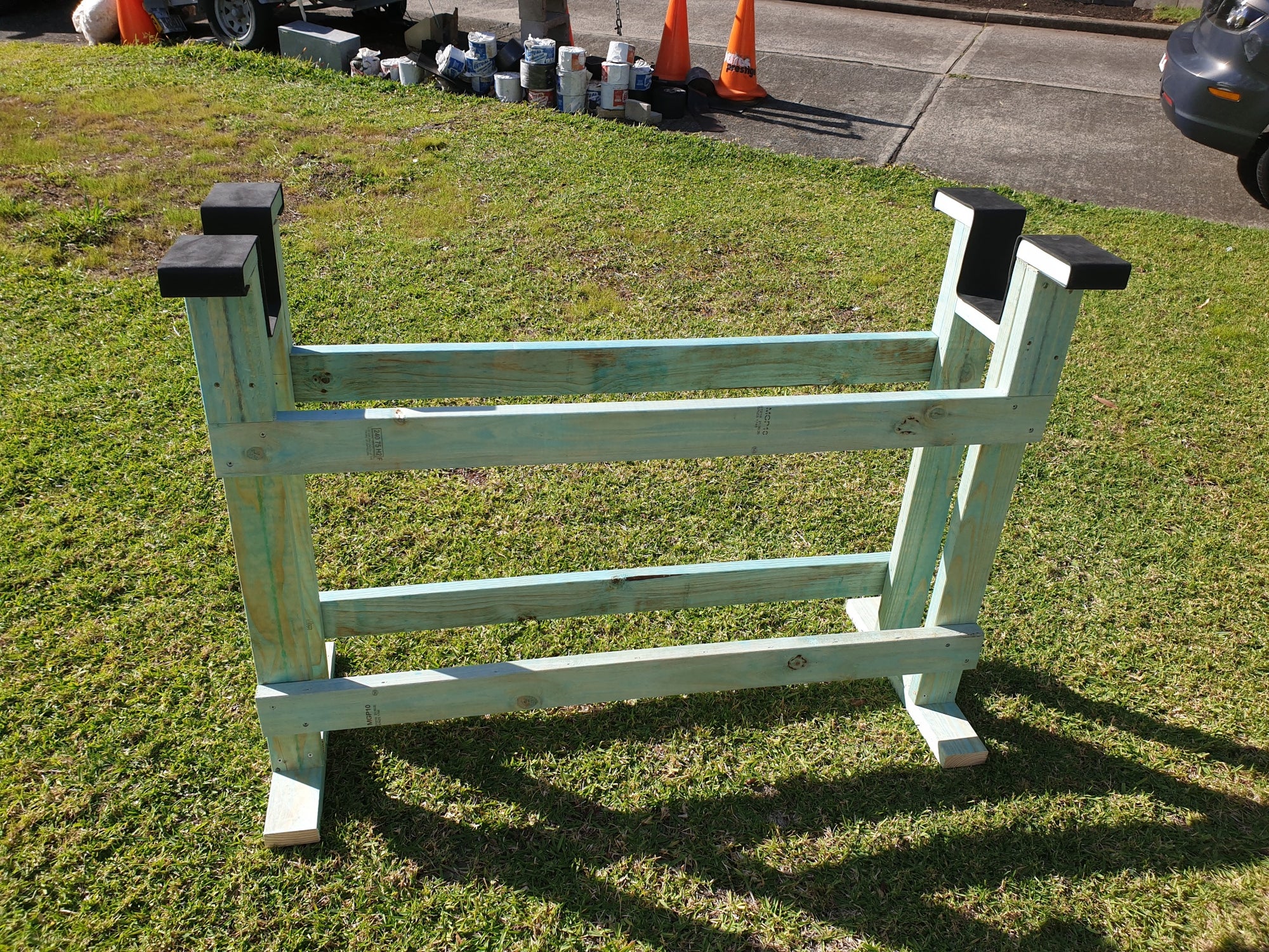 Surfboard Shaping Stand - Riley Balsa Wood Surfboards