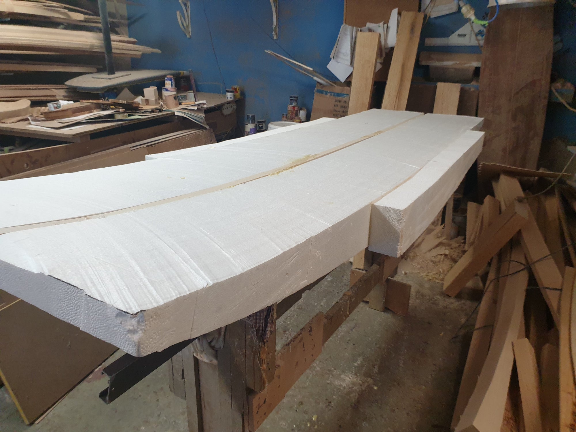 Polystyrene Foam Blanks for surfboards - Riley Balsa Wood Surfboards