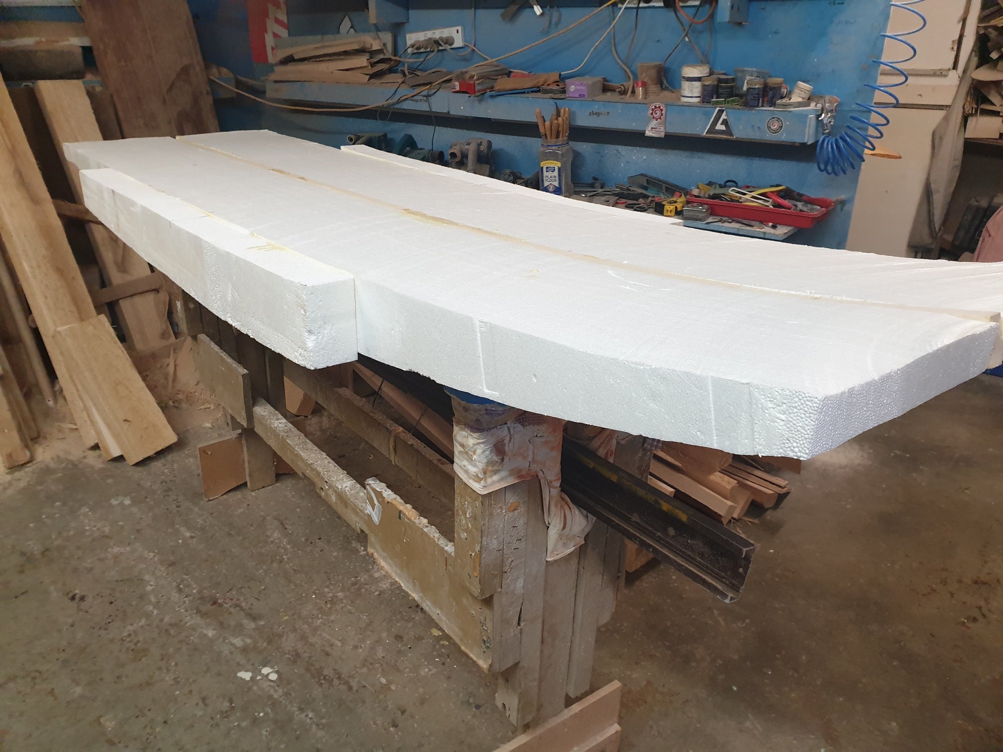 Polystyrene Foam Blanks for surfboards - Riley Balsa Wood Surfboards