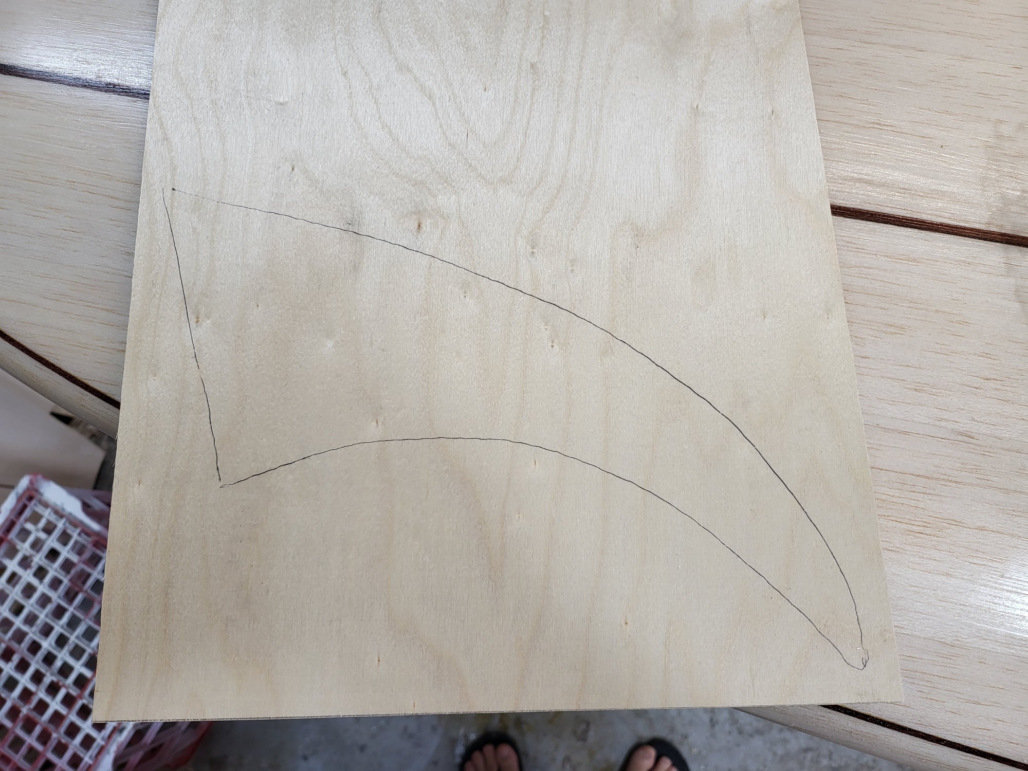 6mm Aircraft Grade Birch Plywood blank - Riley Balsa Wood Surfboards