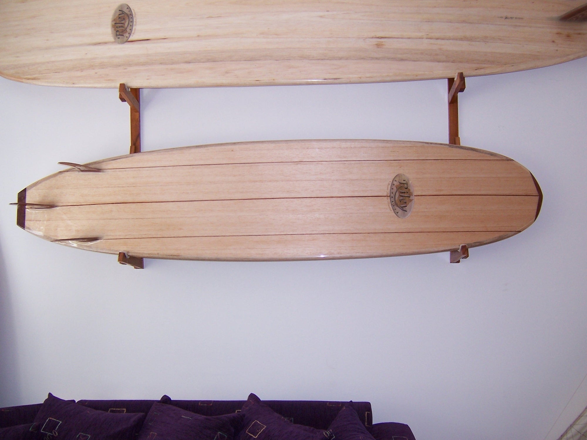 Funboards and mini mals - Riley Balsa Wood Surfboards