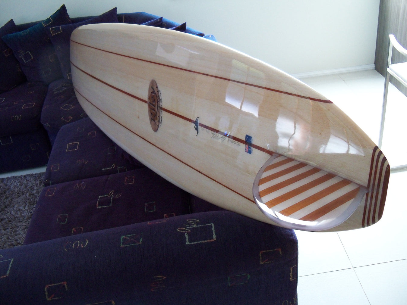 Balsa wood surfboards riley hand made timber boards eco friendly earth ...