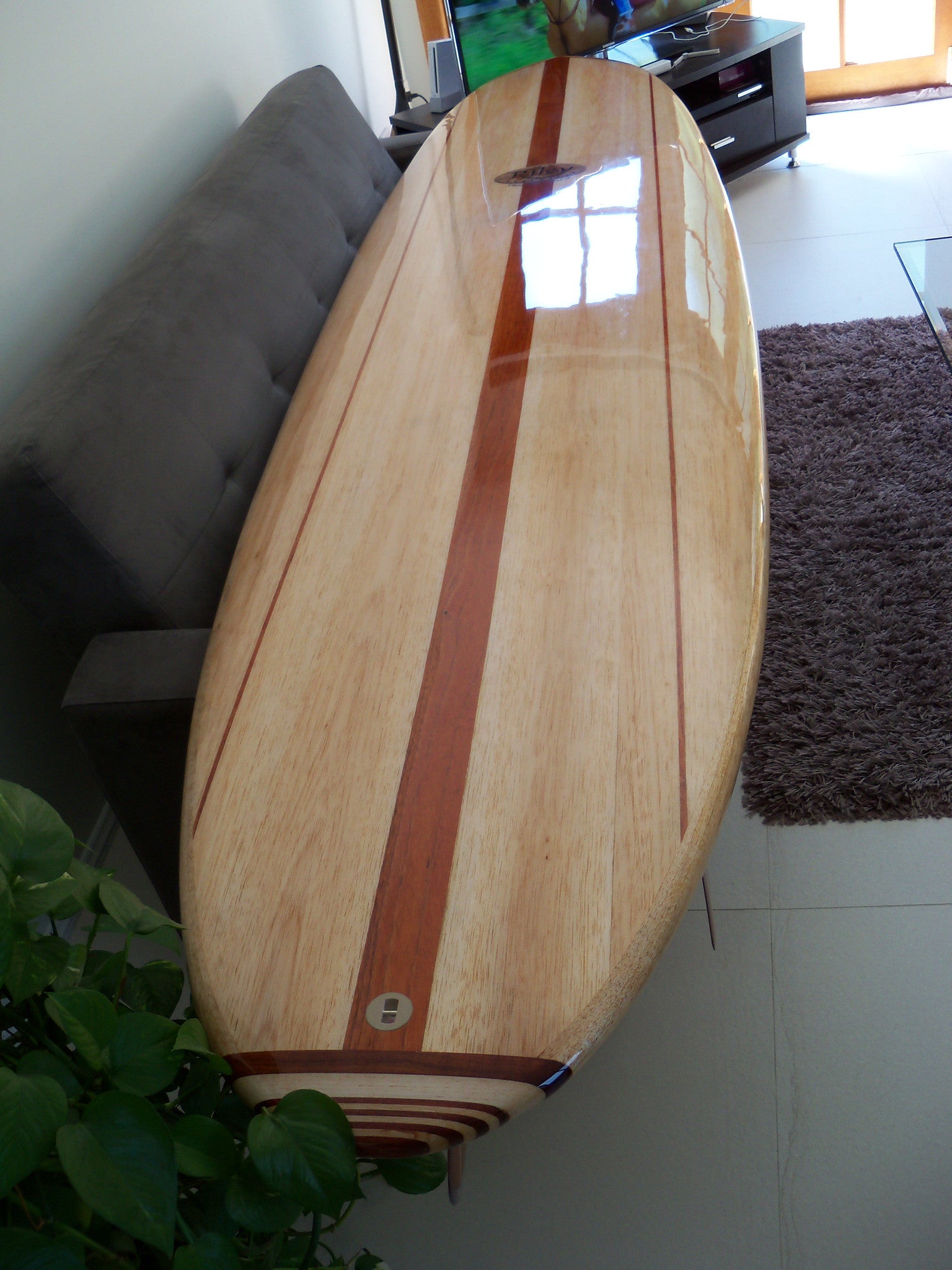 Stand Up Paddle Boards or SUPS - Riley Balsa Wood Surfboards