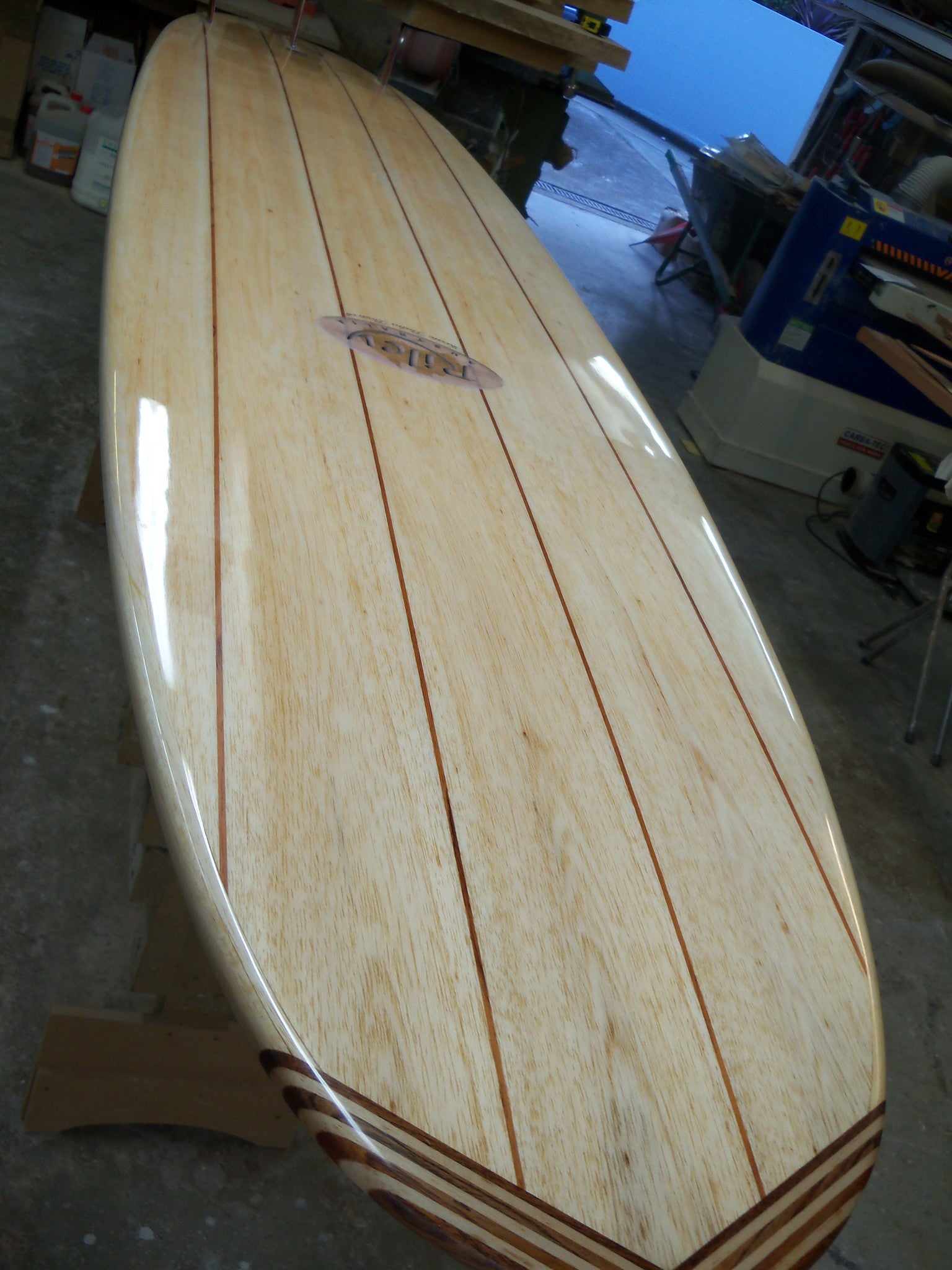 Performance foam core Balsa Longboards and Mals - Riley Balsa Wood ...